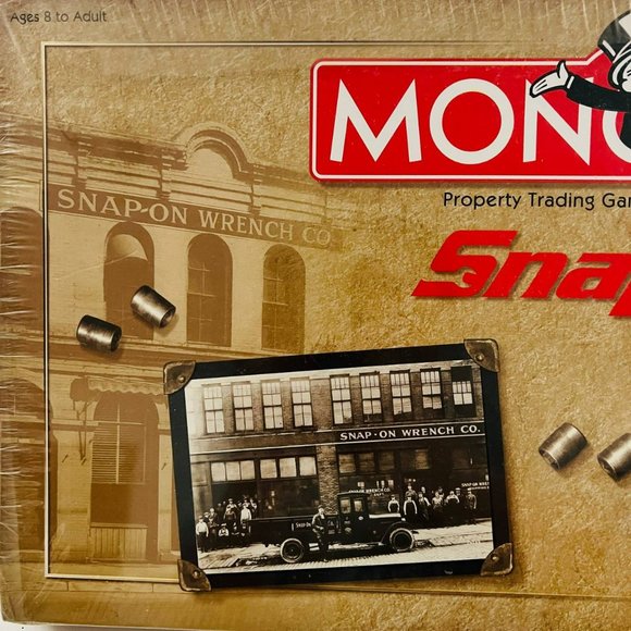 Hasbro | Games | Vintage Monopoly Snapon Tools Collectors Edition 200 ...